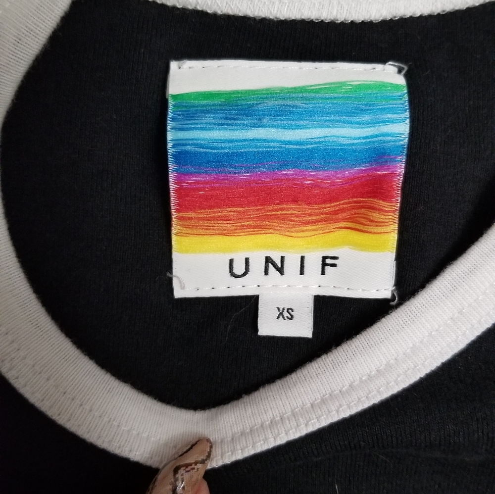 Unif Rare Xs Logo Babytee - Gem